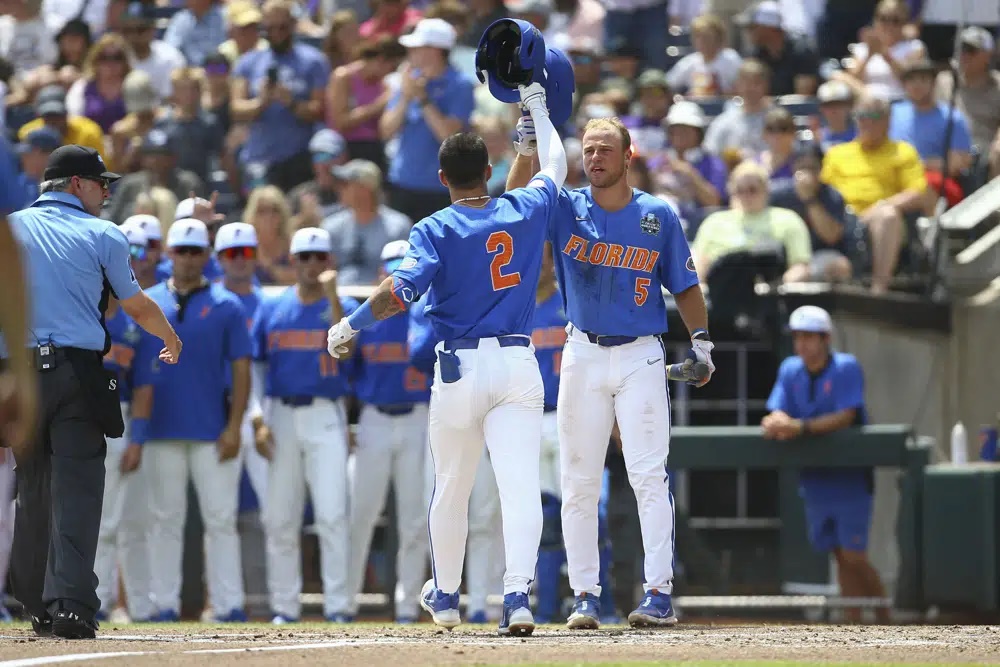 CWS: Florida bounces back with 24-4 Game 2 rout of LSU | News, Sports ...